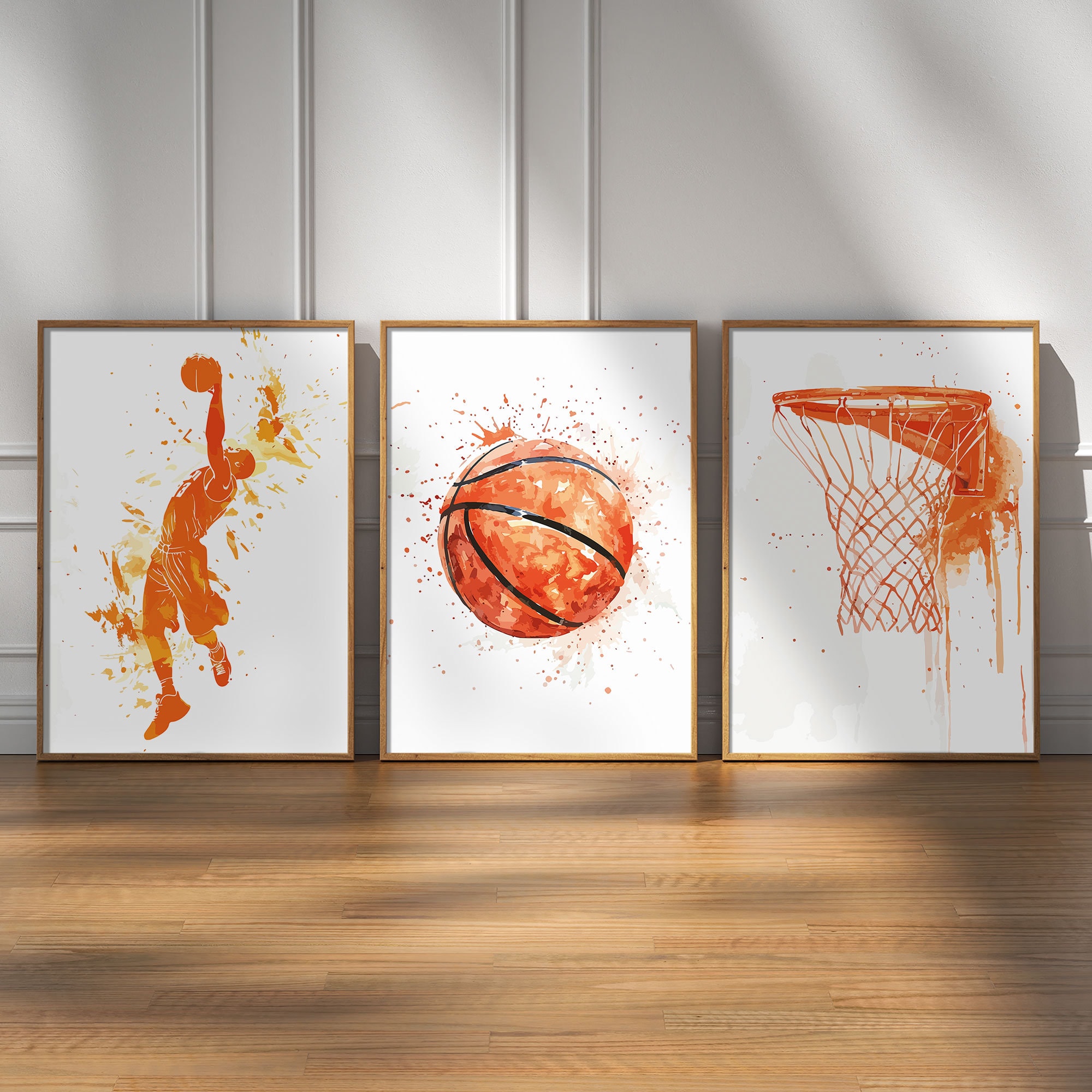 Basketball Wall Art, Basketball Prints, Basketball Poster, Boys Room ...