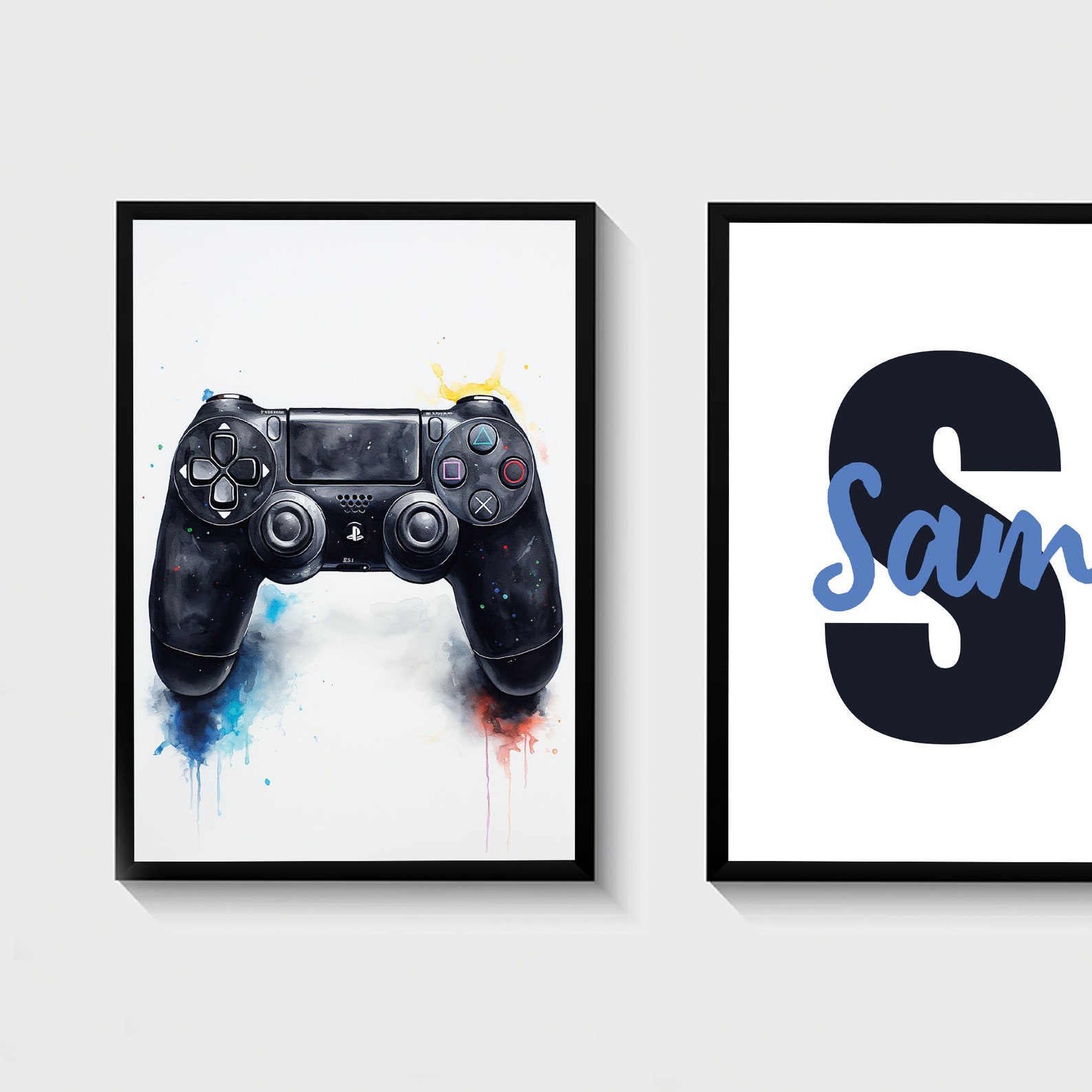 Gaming Print, Gamer Gift, Set of 3 Gaming Prints, Personalised Gaming ...