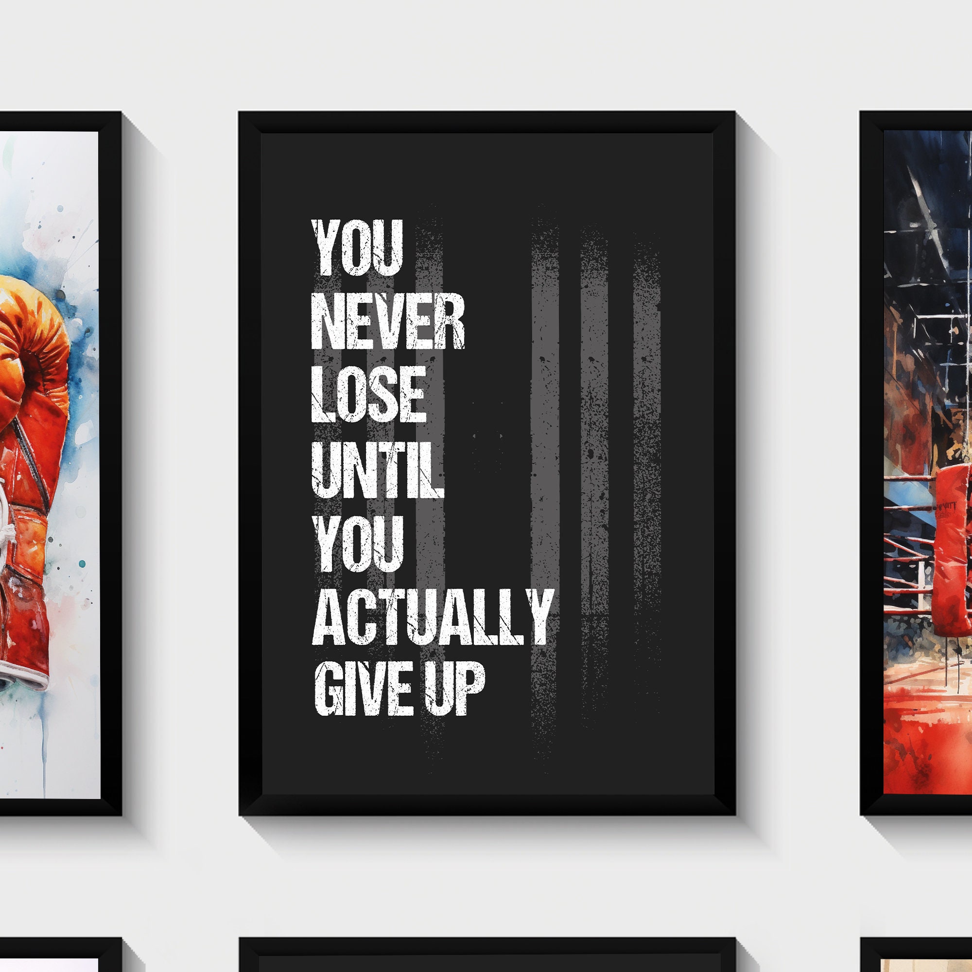 Boxing Prints Set of 6 Boxing Print Boxing Posters Teen - Etsy