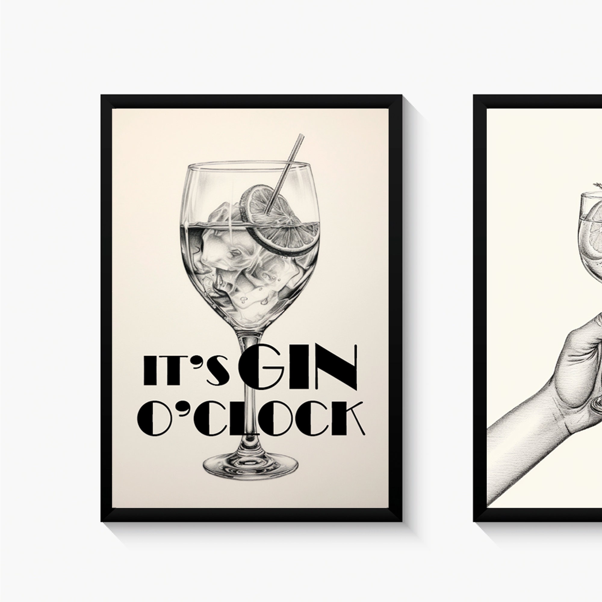 Bar Print Art Deco Bar Prints Retro Bar Prints Bar Cart - Etsy