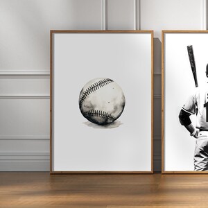 Custom Baseball Poster, Personalized Baseball Jersey, Baseball Print ...