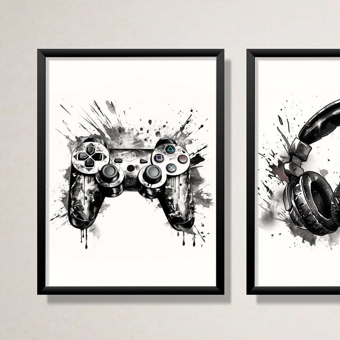 Gaming Print Gaming Poster Set Gaming Wall Art Set of 3 - Etsy