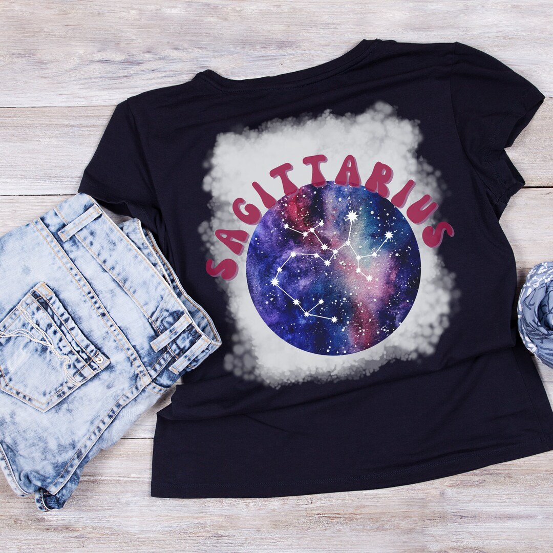 Sagittarius Zodiac Unisex Jersey Short Sleeve Tee, Astrology T-shirt, Celestial Tee ...