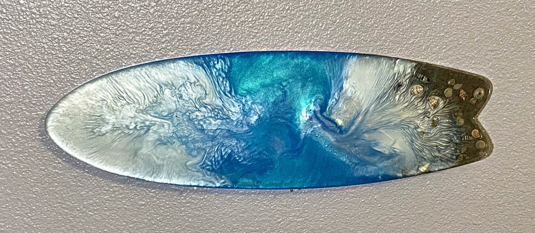 Resin Beach Surf Board Wall Art - Etsy