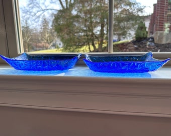 Textured Blue Tray - Etsy