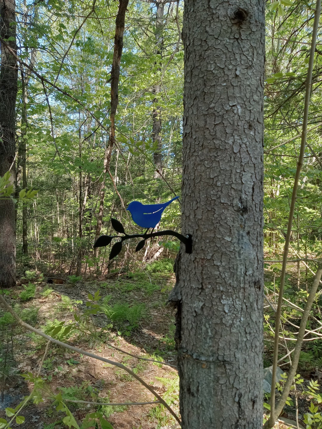 Metal Blue Bird - Etsy