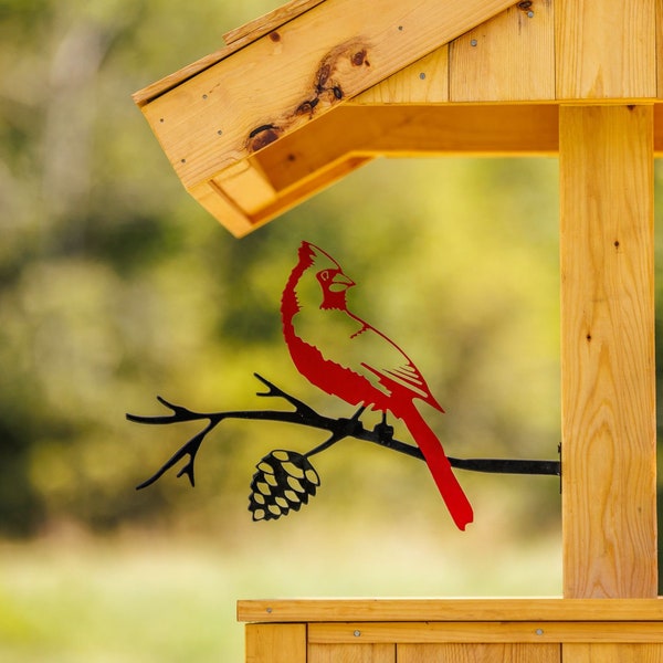 Metal Cardinal Sculpture - Etsy