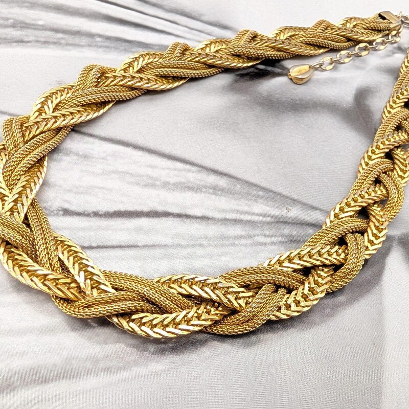 Braided Necklace - Etsy