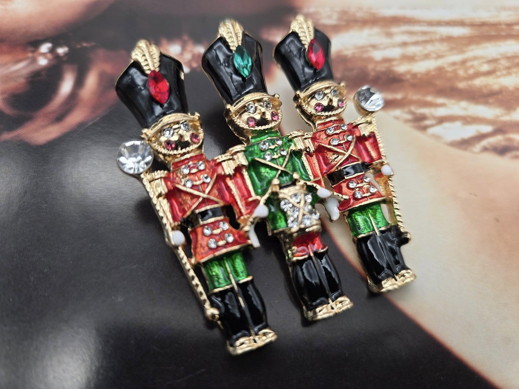 Christmas Nutcracker Brooch, Christmas Pin, Christmas Gift, Our Cracker ...