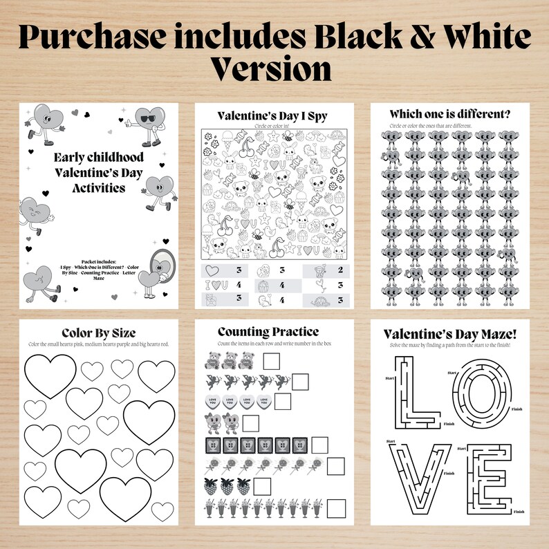 Valentine's Day Classroom Activity Bundle | Printable PDF Packets ...