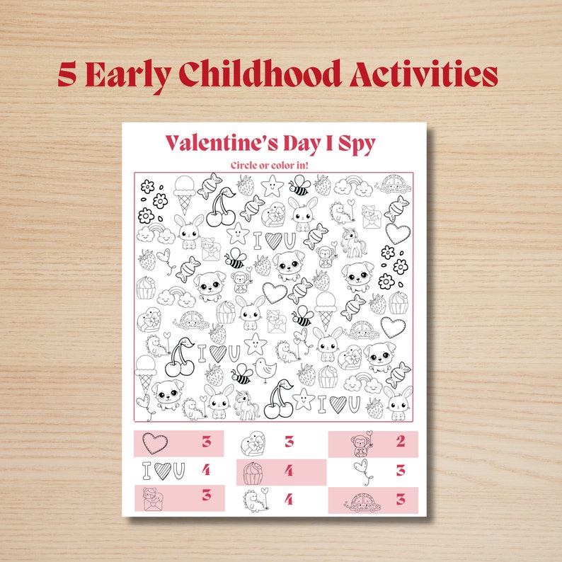 Valentine's Day Classroom Activity Bundle | Printable PDF Packets ...