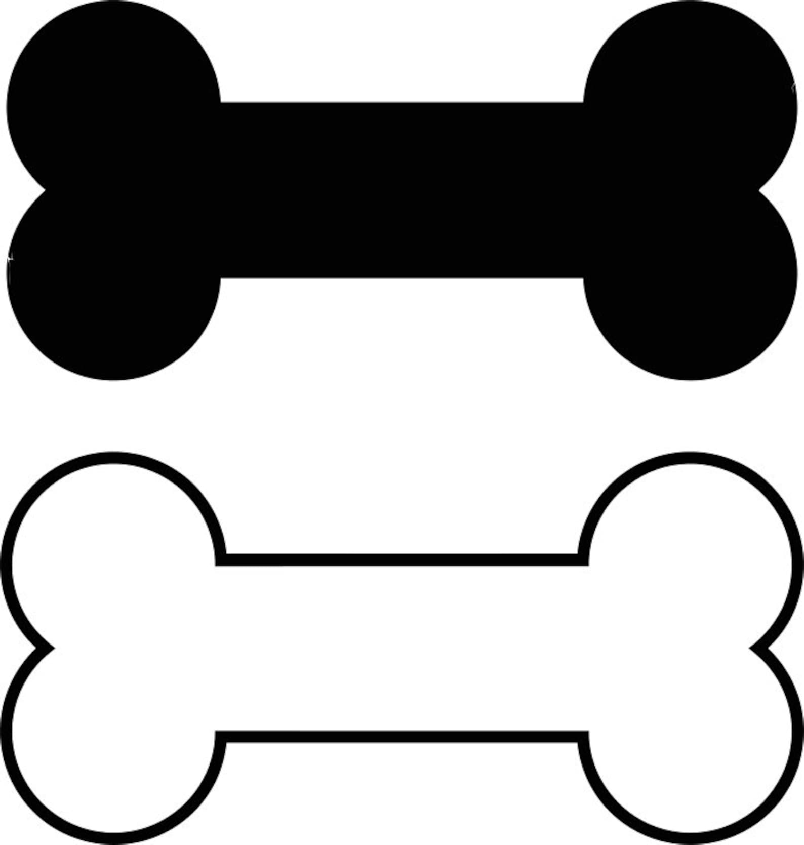 Dog Bone Svg - Etsy