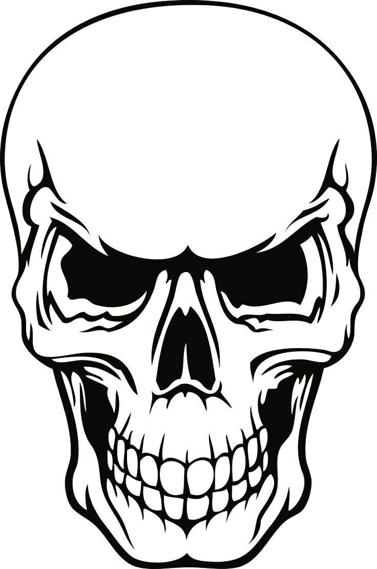 Skull SVG - Etsy
