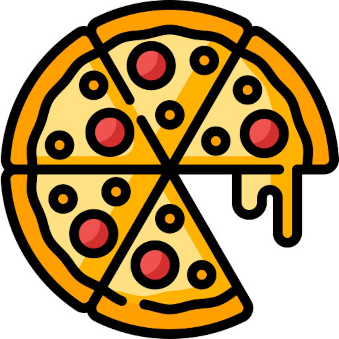 Pizza Svg - Etsy