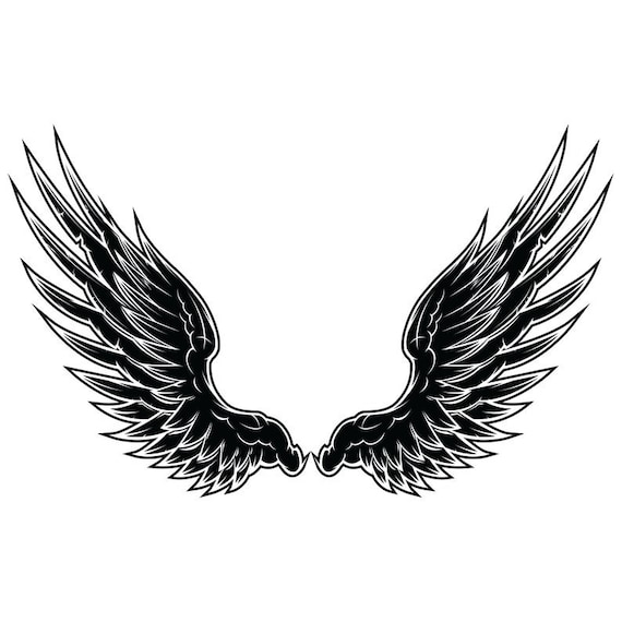 Wings Svg - Etsy