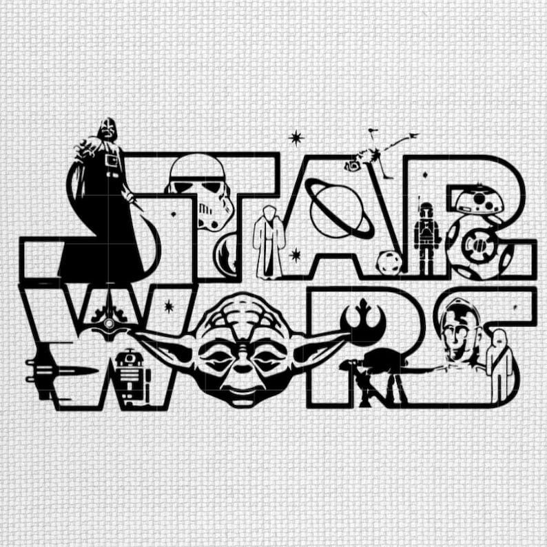 Star Wars Svg - Etsy