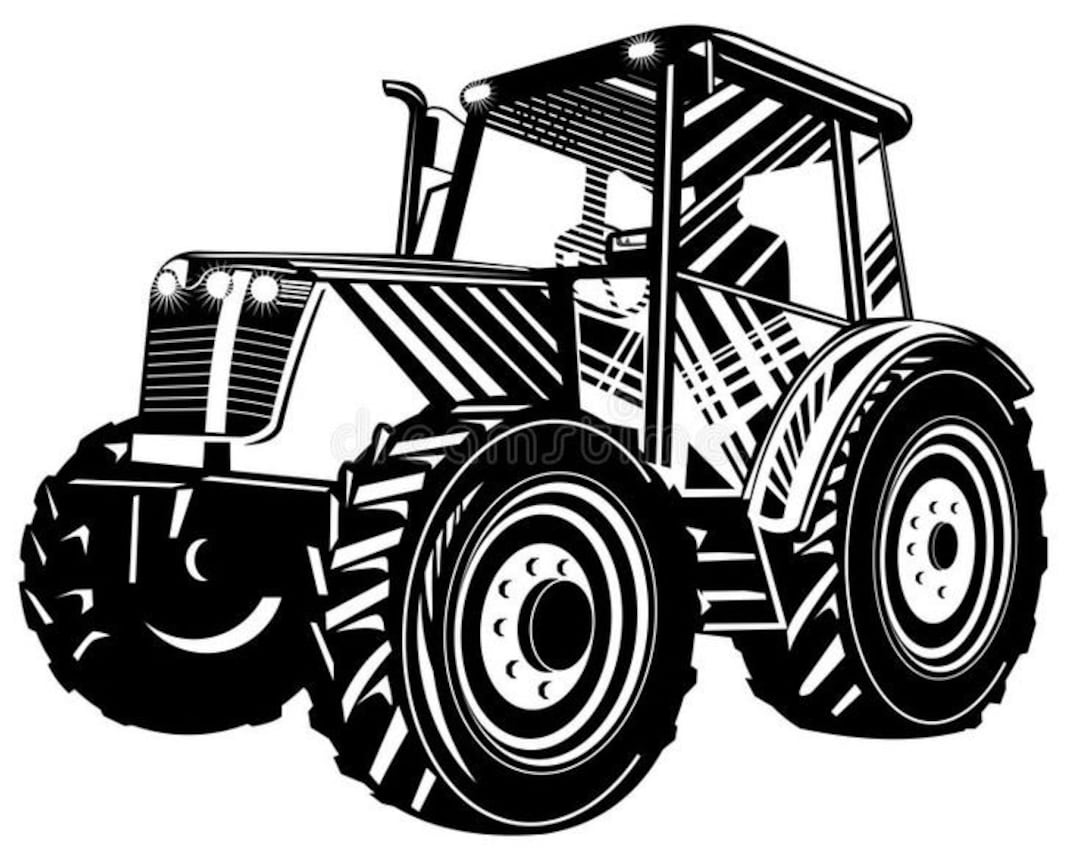 Tractor SVG - Etsy