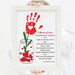 Valentines Handprint Poem Art - Valentines Day Keepsake - Love Kids ...
