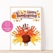Thanksgiving Handprints Craft | Turkey Handprint Craft | Fall Preschool ...