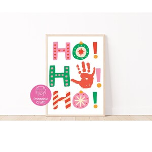 Christmas Handprint Art Craft | Handprint Christmas Craft | Baby ...