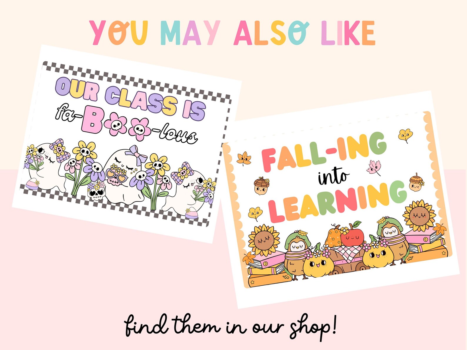 Happy Fall Y'all Bulletin Board Kit: Classroom Decor (digital Download ...