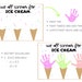 Ice Cream Handprint Art Toddler Preschool Craft Summer Craft Summer ...