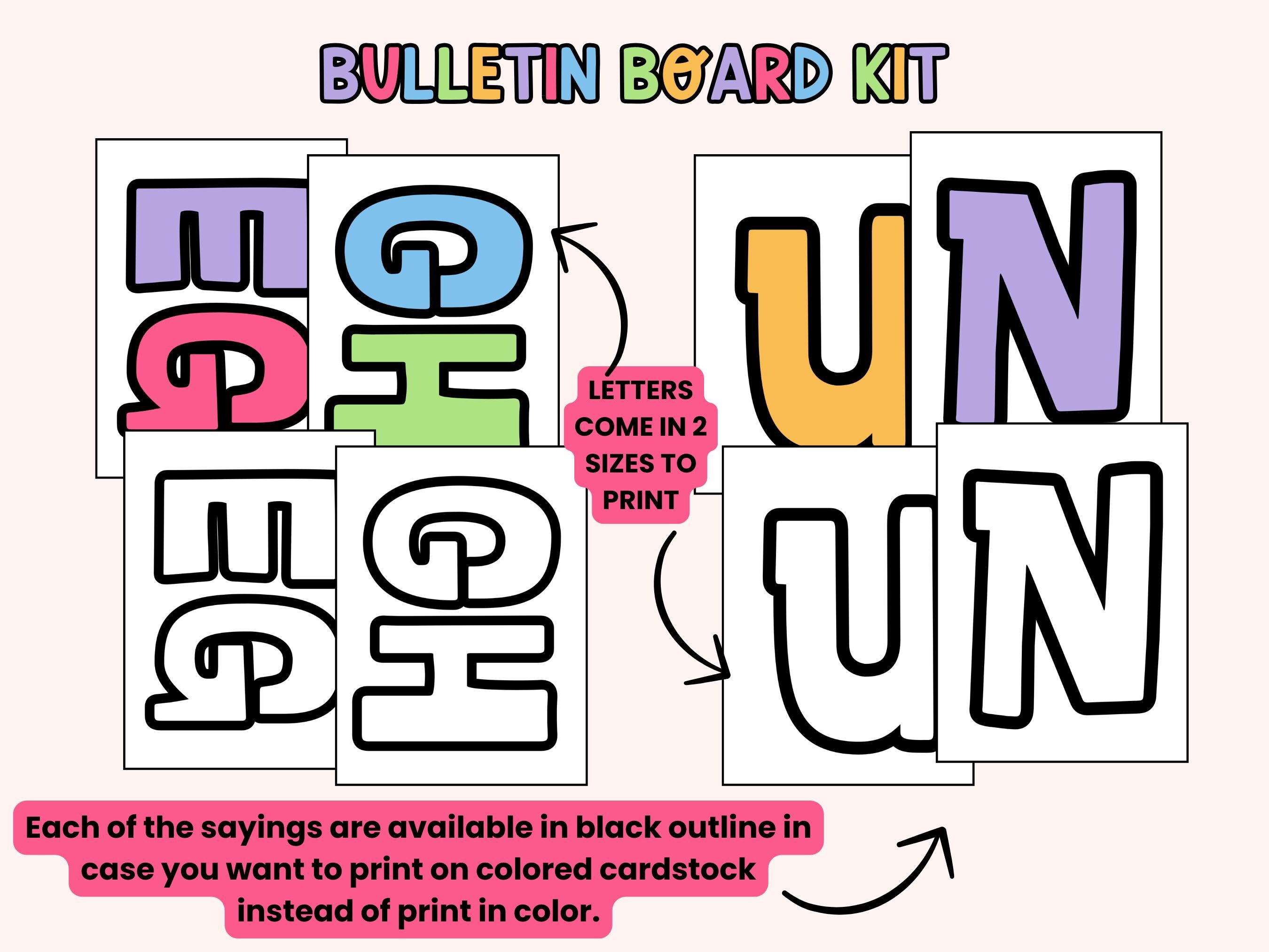 Easter Bulletin Board Kit: Spring Classroom Decor (printable) - Etsy