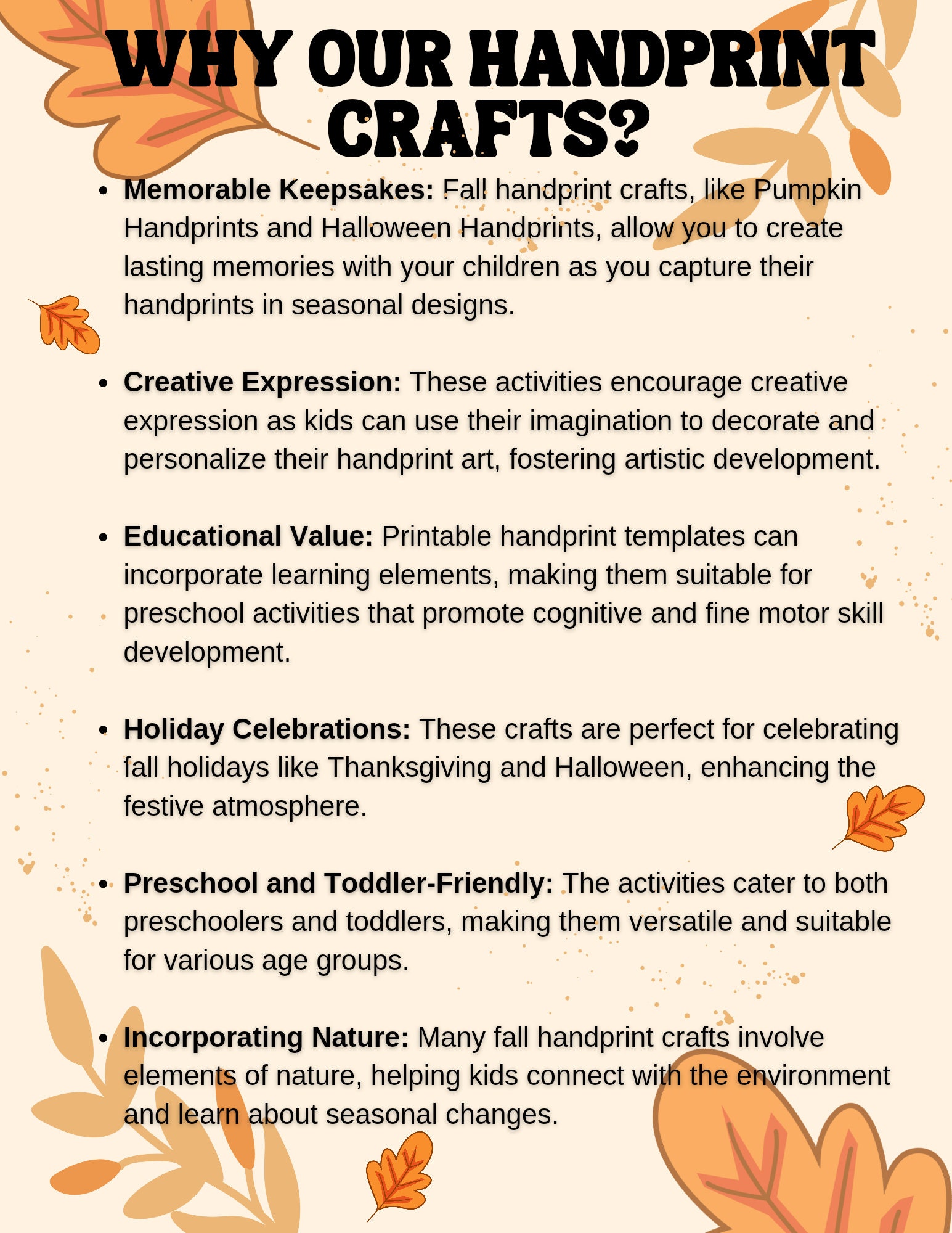 Howdy Fall Truck Handprint Craft | Kids Activity (digital Download) - Etsy