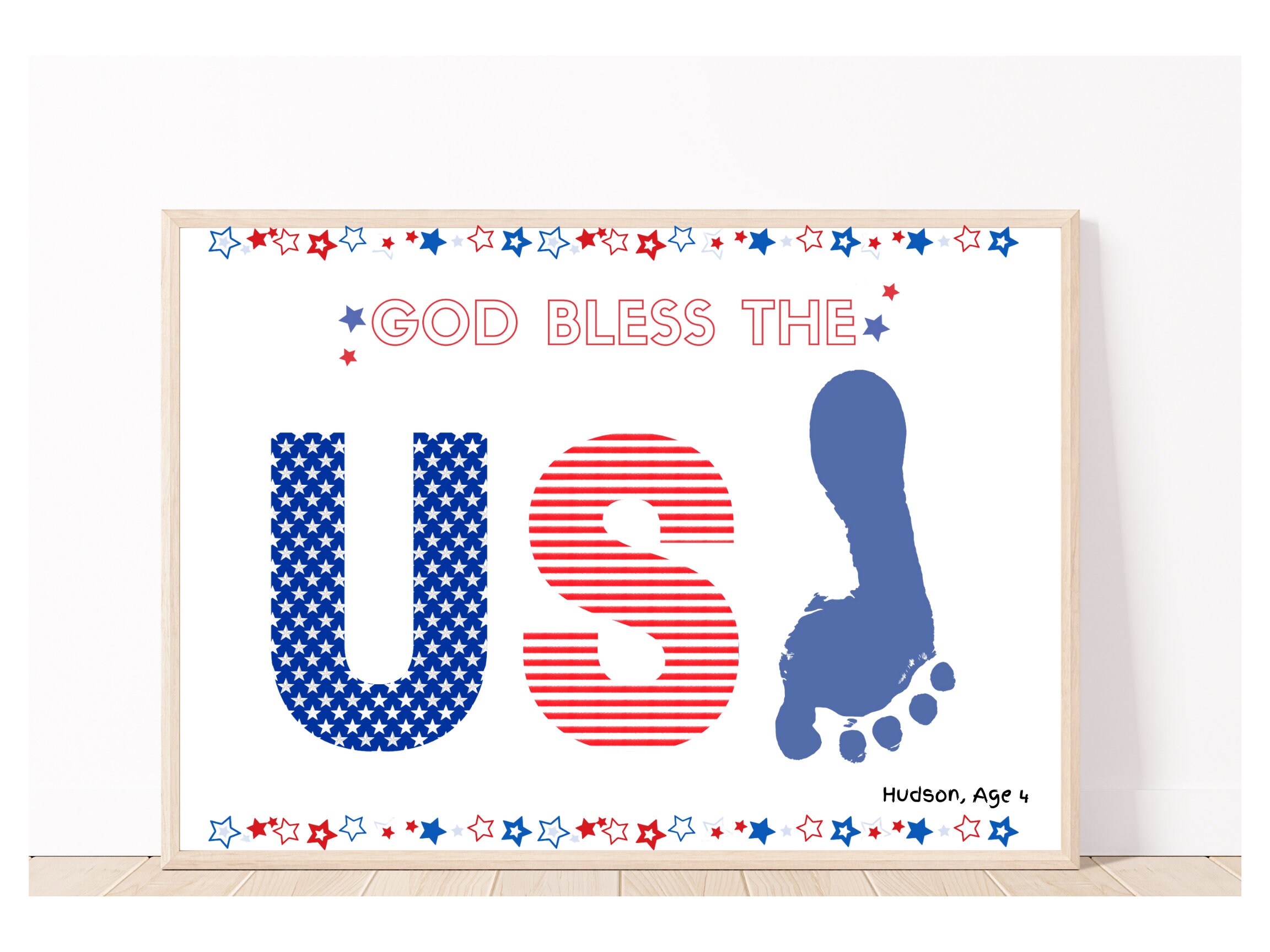 4th of July Handprint Craft Fourth of July Handprint Craft for Kids God ...