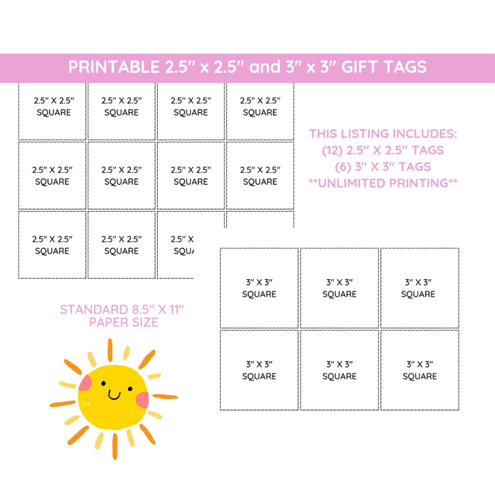 End of School Year Gift Tag Last Day of School Tag Printable Preschool ...