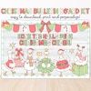 Christmas Bulletin Board Kit, Classroom Decor, Pink Christmas, Disco ...