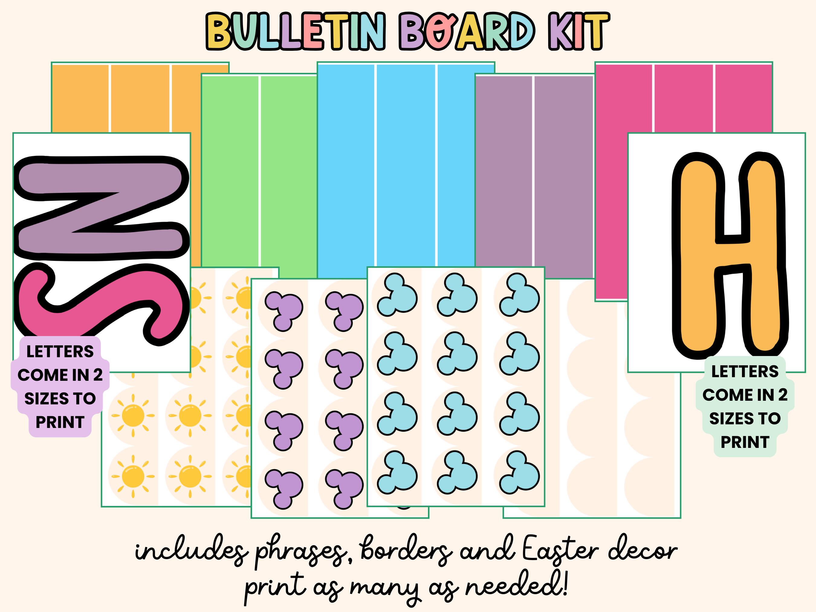 End of Year Bulletin Board Kit: Summer Class Decor (digital Download ...