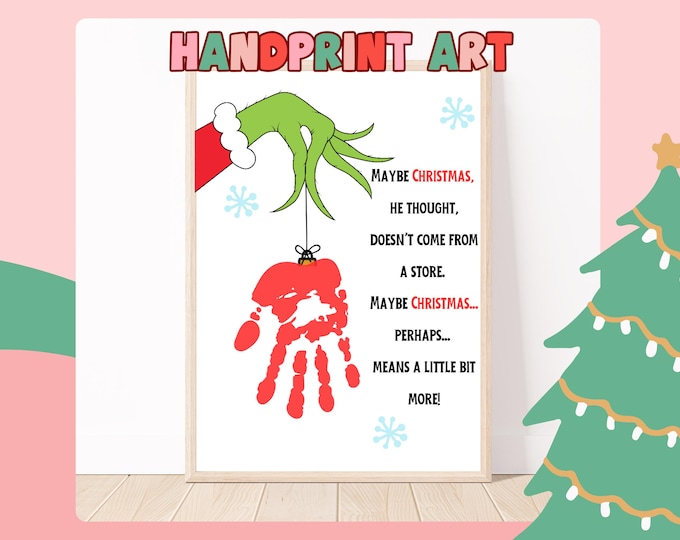 Grinch Craft and Writing (I Can Help the Grinch’s Heart Grow By..) - Etsy