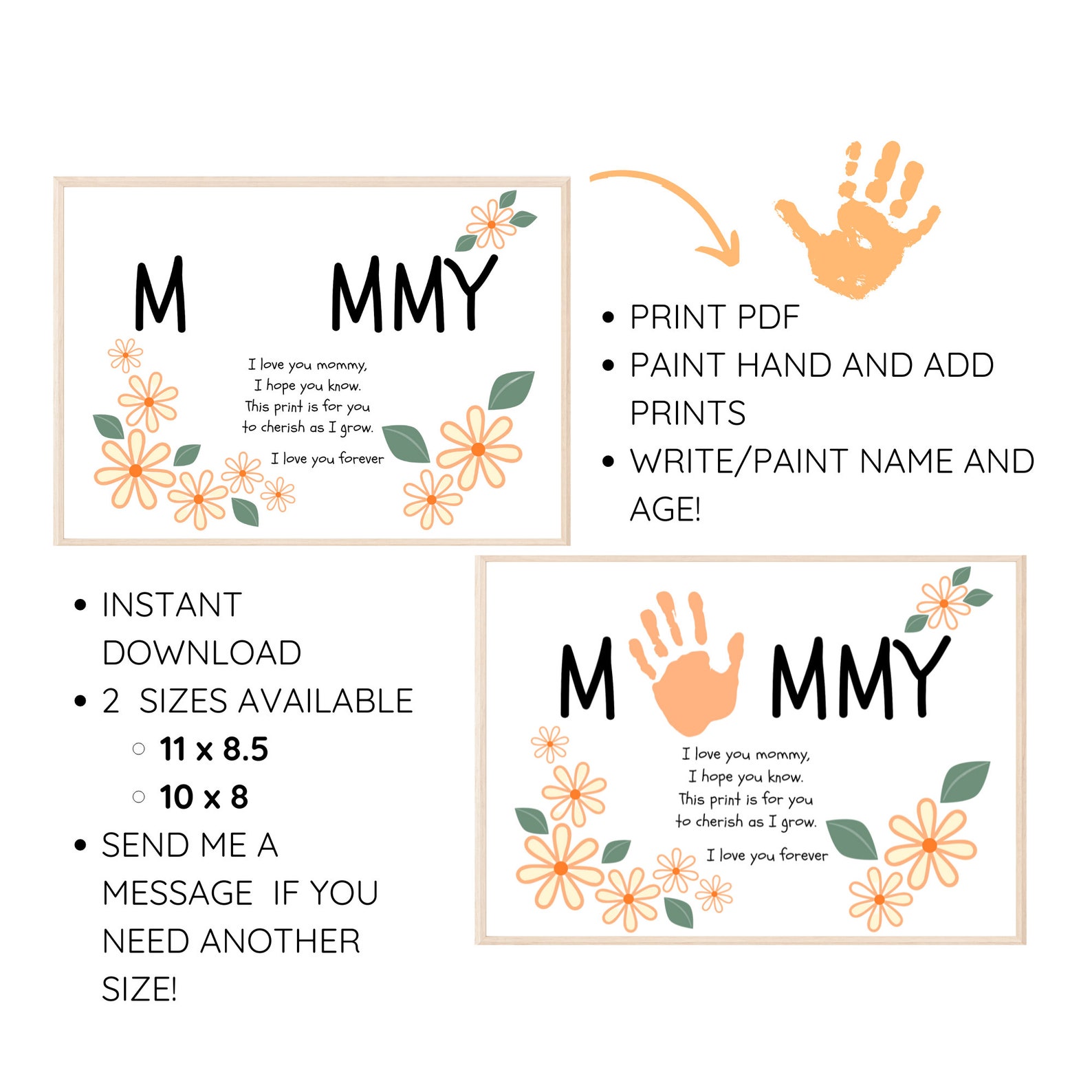 Printable Mothers Day Crafts for Preschoolers Crafts for Pre-k and ...