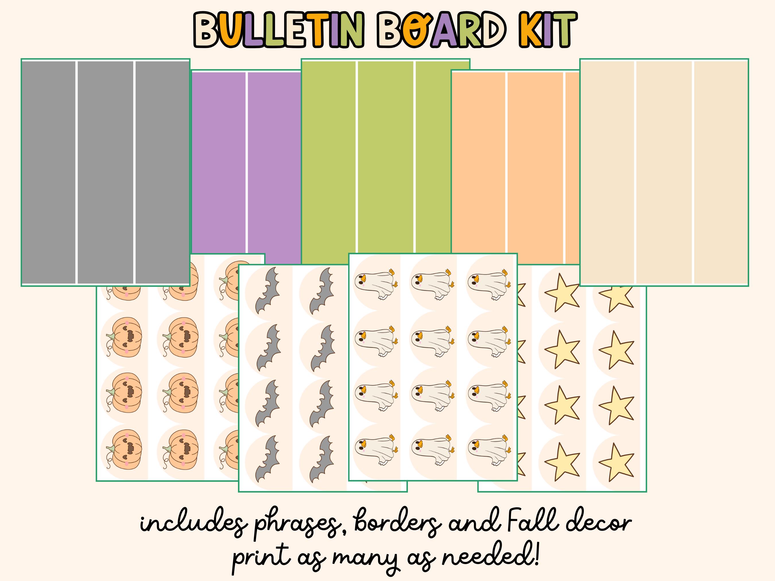 Silly Goose Halloween Bulletin Board Decor: Printable Classroom Kit ...
