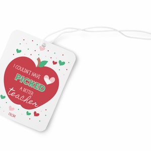 Gift for Teacher | Teacher Thank You Gift Tag | End of School Year Tags ...