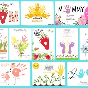 Printable Mothers Day Handprint Poem Gift for Mom - Etsy Canada