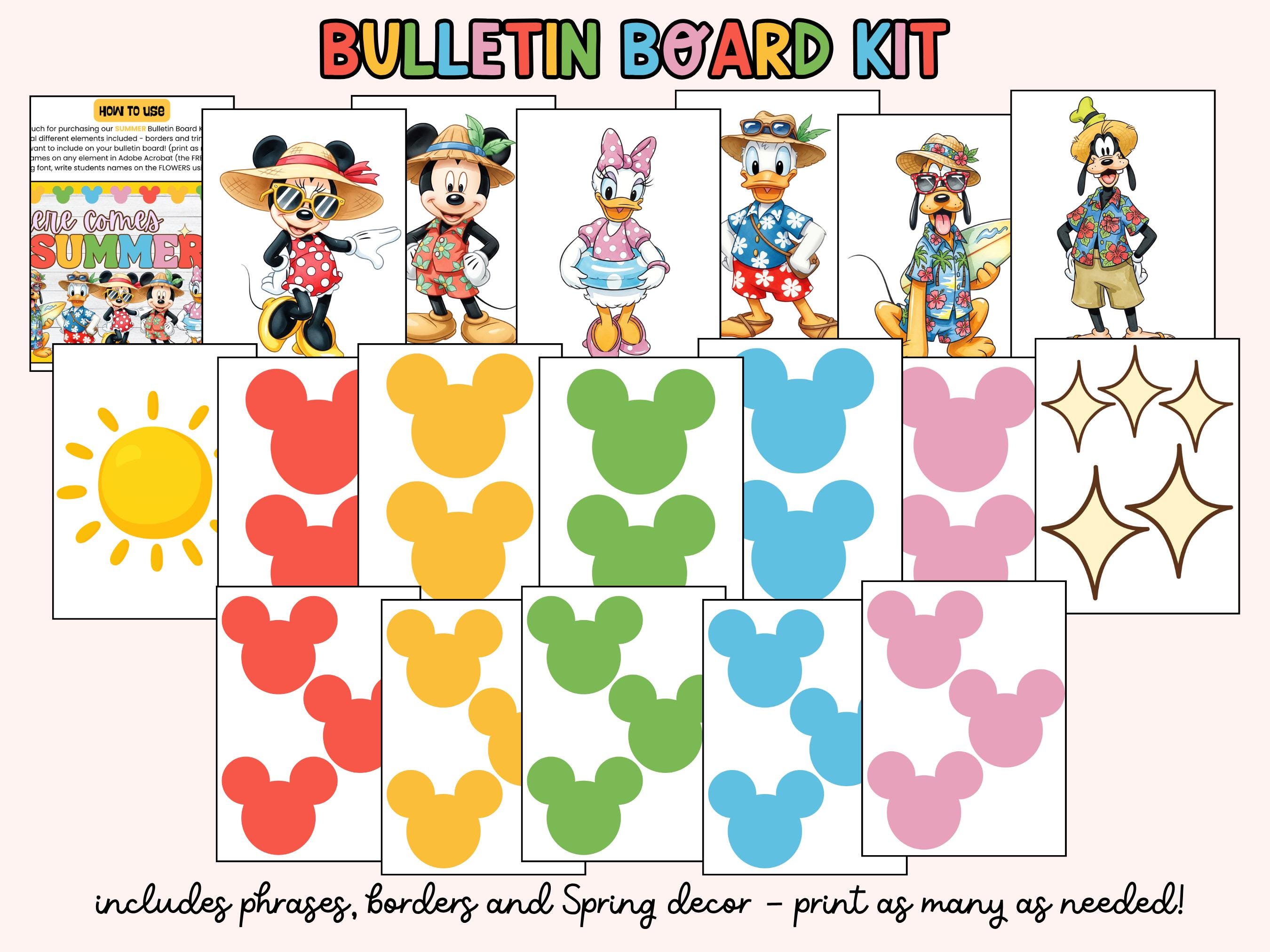Summer Bulletin Board Kit: May June Classroom Decor (digital Download ...
