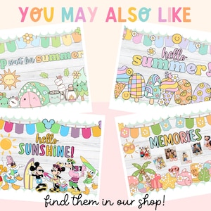 Spring Classroom Bulletin Board Kit: Printable Decor (digital Download ...