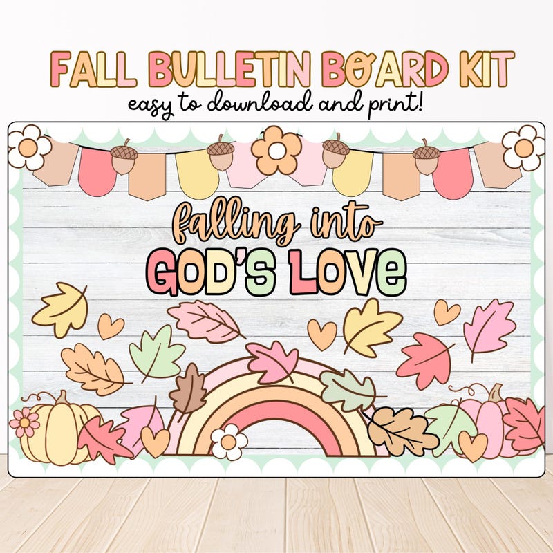 Fall Church Bulletin Boards - Etsy