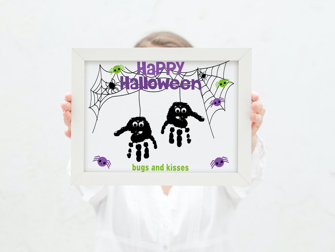 Halloween Handprint Bundle Spooky Halloween Handprint Crafts and ...
