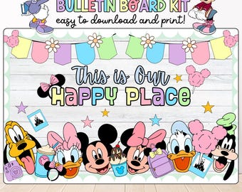 Apple Back to School Bulletin Board Kit: Classroom Decor (digital ...