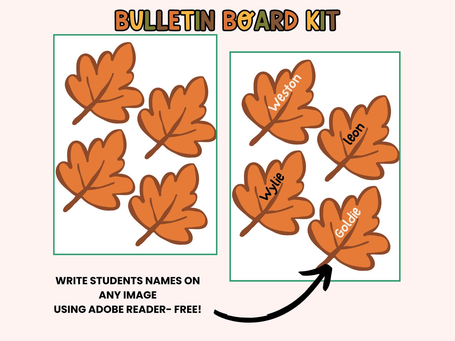 Thanksgiving Silly Goose Bulletin Board Kit: Printable November ...
