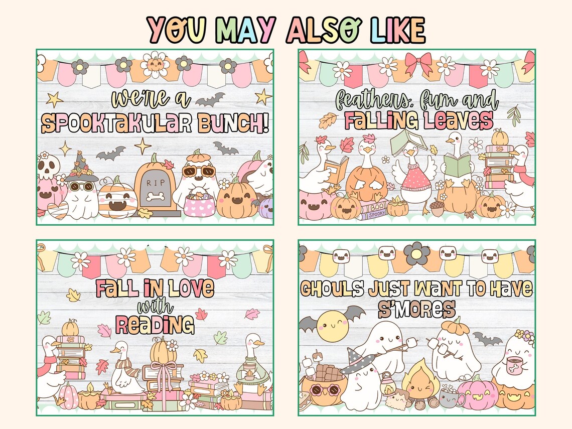 Thanksgiving Silly Goose Bulletin Board Kit: Printable November ...