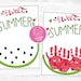 Watermelon Handprint Art, Printable Summer Handprint Craft for Kids ...