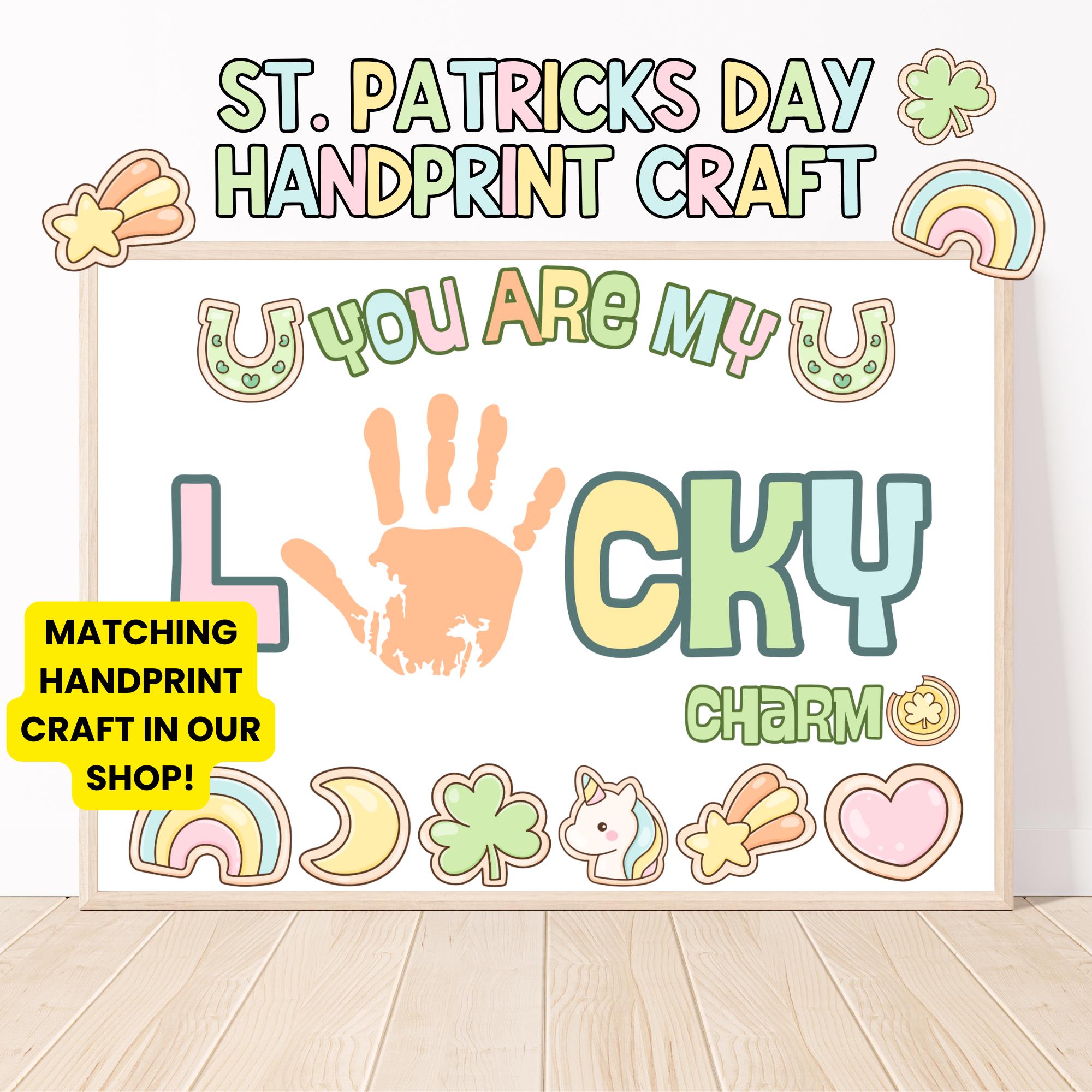 Lucky Charms Bulletin Board Letters - Printable Letters for Classroom ...