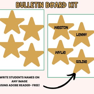 New Years Bulletin Board Kit: Fun January Classroom Decor (digital ...