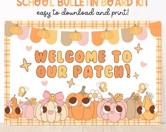 Fall Bulletin Board Kit - Etsy
