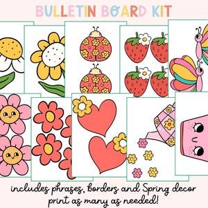 Christian Easter Bulletin Board Kit, Printable Christian Decor for ...