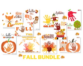 Fall Handprint Craft Fall Handprint Art Fall Craft for Kids Autumn ...